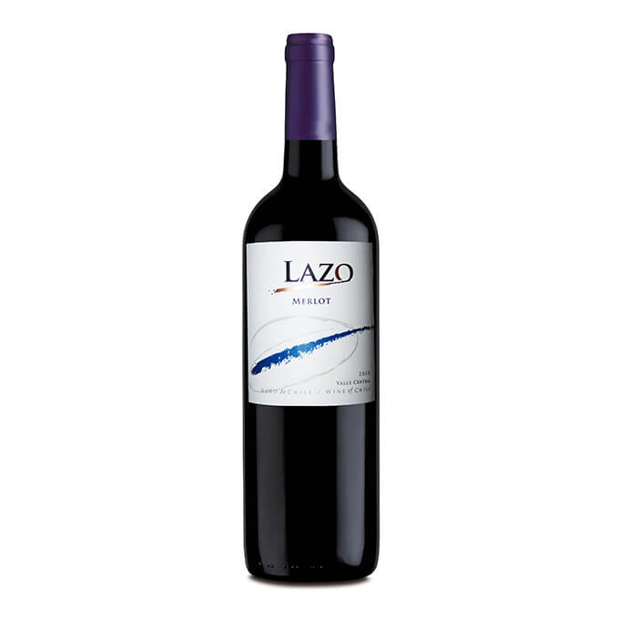 Lazo Merlot 750ml | Distribuidora Compañía Licorera de Nicaragua